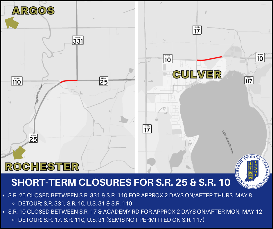 State Road 25 and State Road 10 to Have Short-Term Closures – WKVI ...